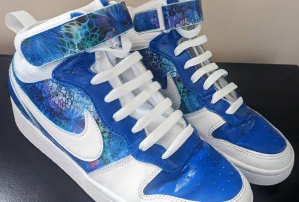 Custom Painted Trainers – Artist Jane Webb